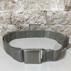Vintage | Accessories | Vintage 9s Belt Silver Metal Mesh Boho | Poshmark